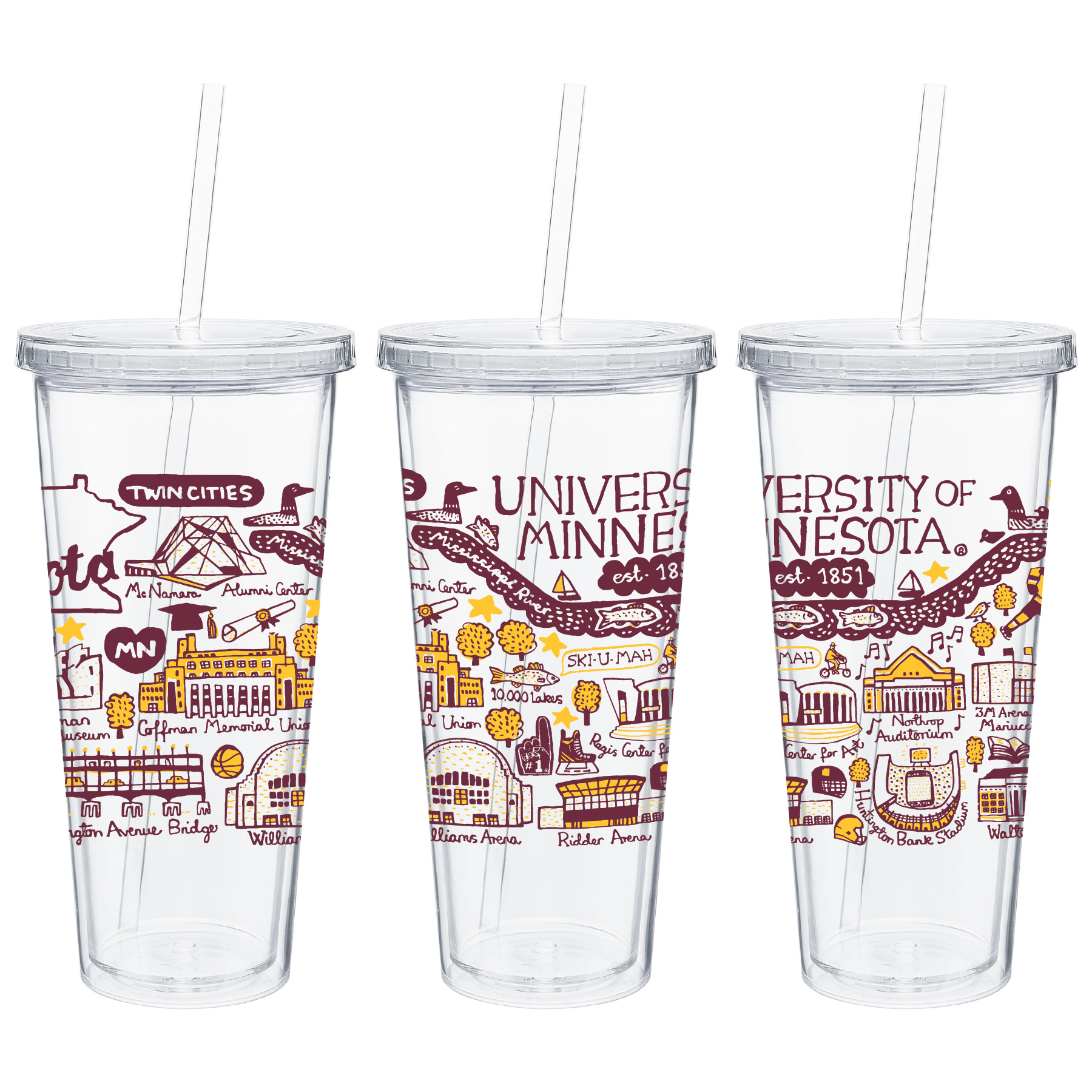 Julia Gash 20oz. University of Minnesota Tumbler | U of M Bookstores