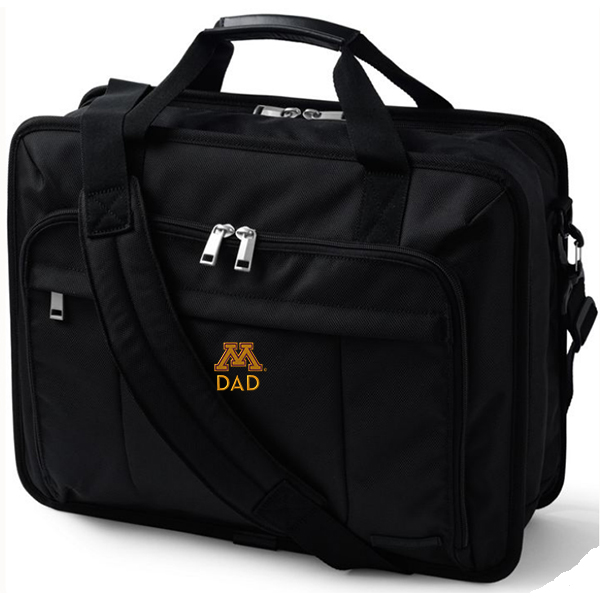 Lands' End University of Minnesota Dad Deluxe Briefcase | U of M Bookstores