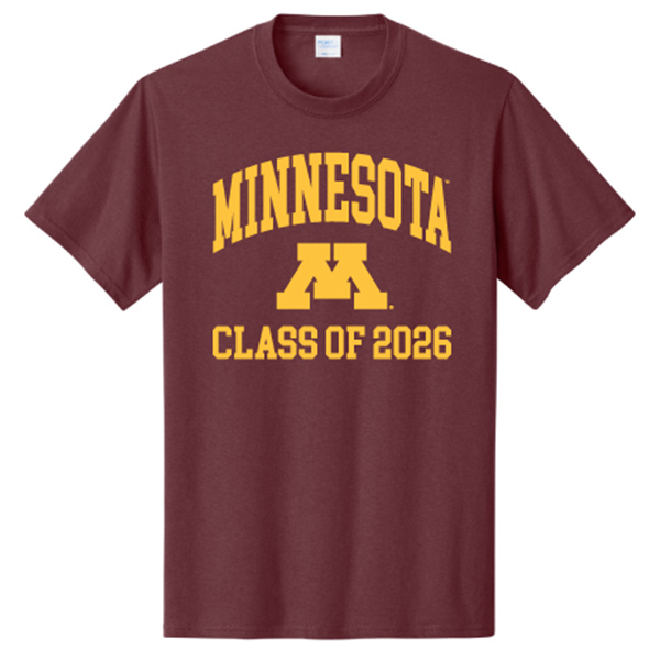 University of Minnesota Class of 2026 T-Shirt | U of M Bookstores