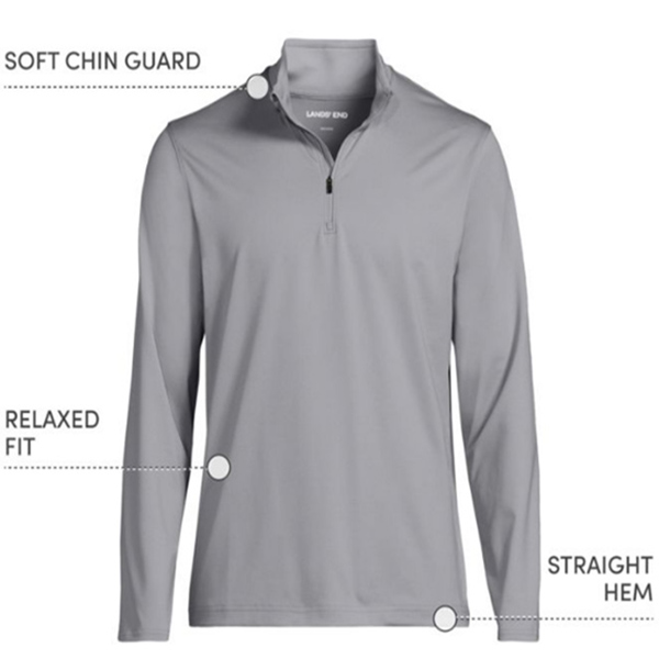 Lands' End University of Minnesota CFANS Unisex Rapid Dry Quarter Zip ...