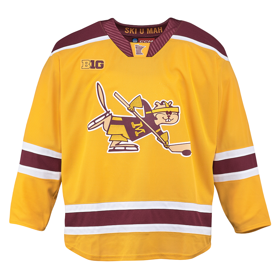 University of Minnesota Golden Gophers Replica Hockey Jersey | U of M ...